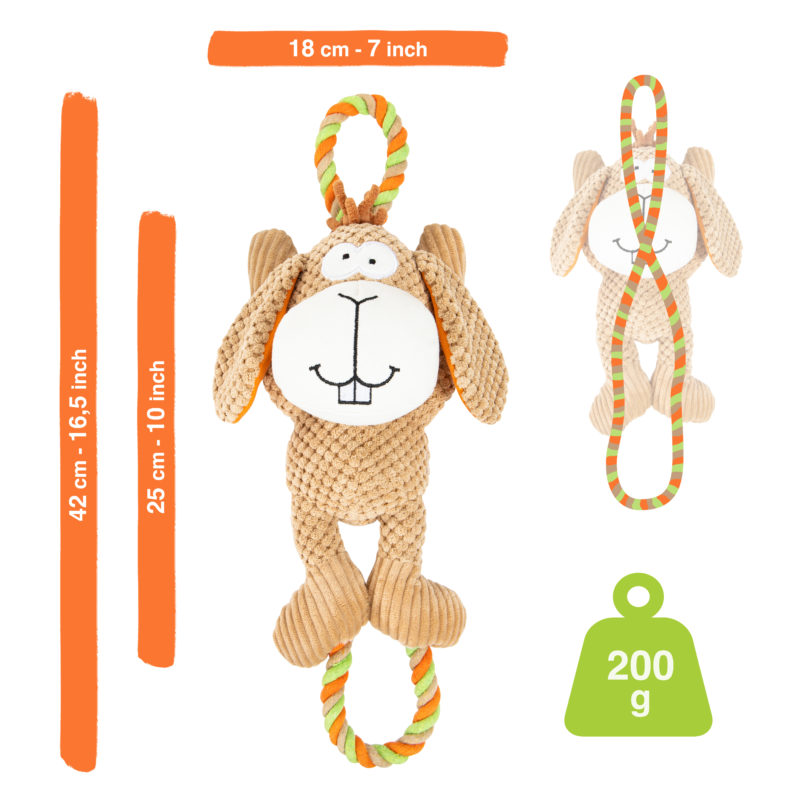 DOG TOY RABBIT ⋆ Edupet